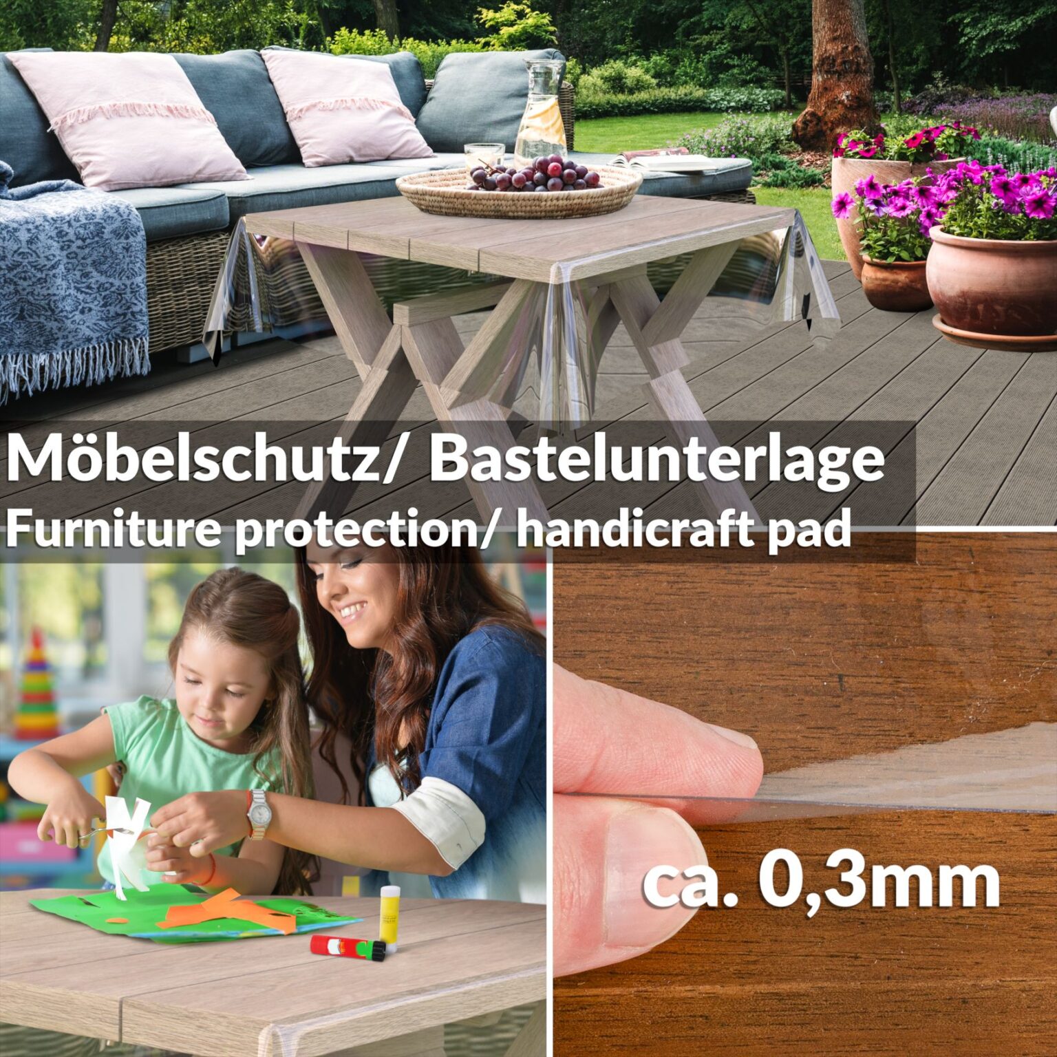 Tischdecke Transparent Nach Mass